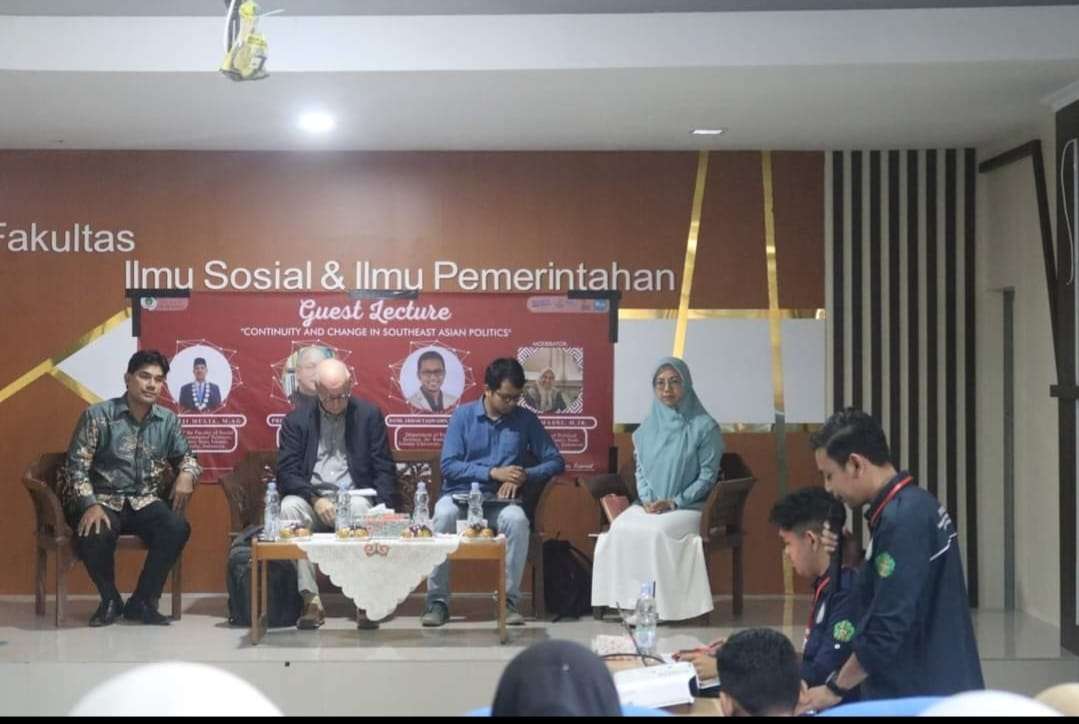 Kuliah Tamu Prodi Ilmu Politik Hadirkan Profesor Jurgen Ruland, Freiburg University, Jerman